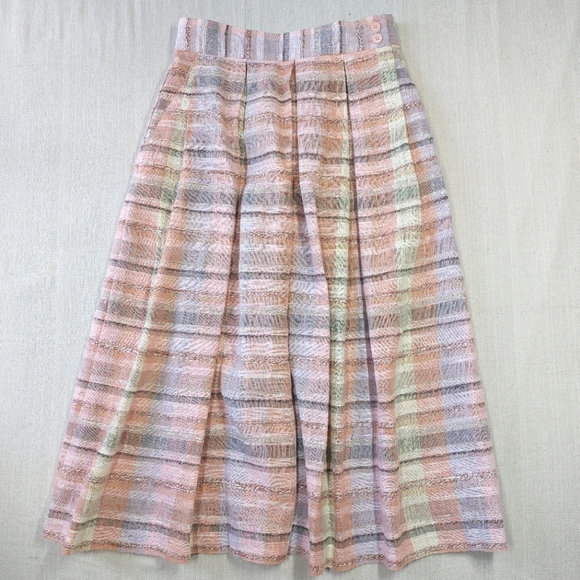 Susan Stevens | Skirts | Vintage Susan Stevens Pleated Skirt Size 2 ...